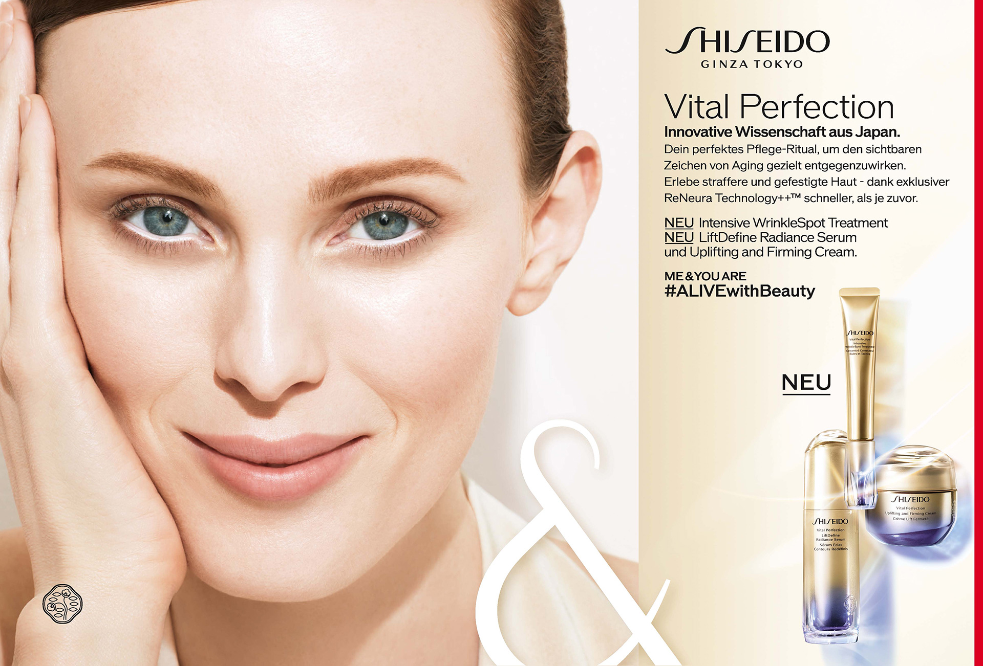 Vital Perfection: straffende und festigende Gesichtspflege